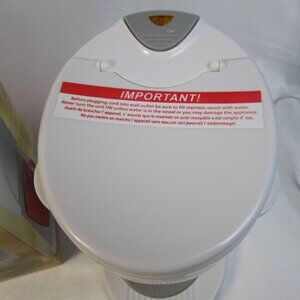 Sunbeam | Kitchen | Sunbeam Hot Water Dispenser Model 642 White Used ...